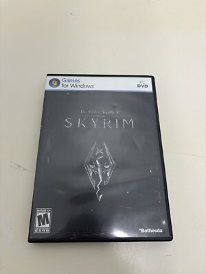 The Elder Scrolls V: Skyrim (PC DVD Games for Windows) Disc & Map ...