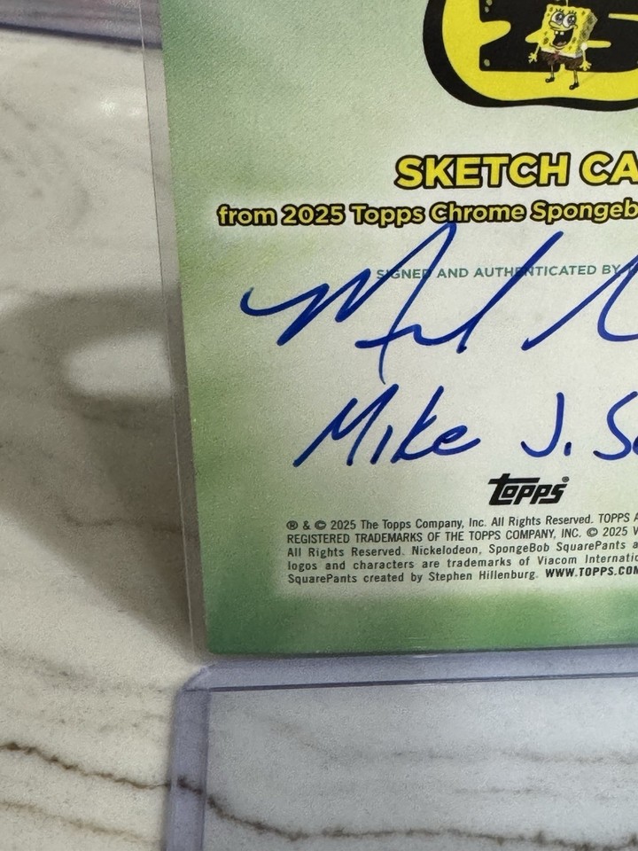 SpongeBob 2025 Topps Chrome 1 Of 1 “ight, Imma head out” MEME Signed 🔥 ...