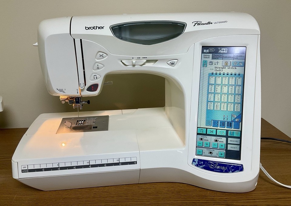 Disney Brother Pacesetter Sewing / Embroidery Machine ULT2002D Case ...