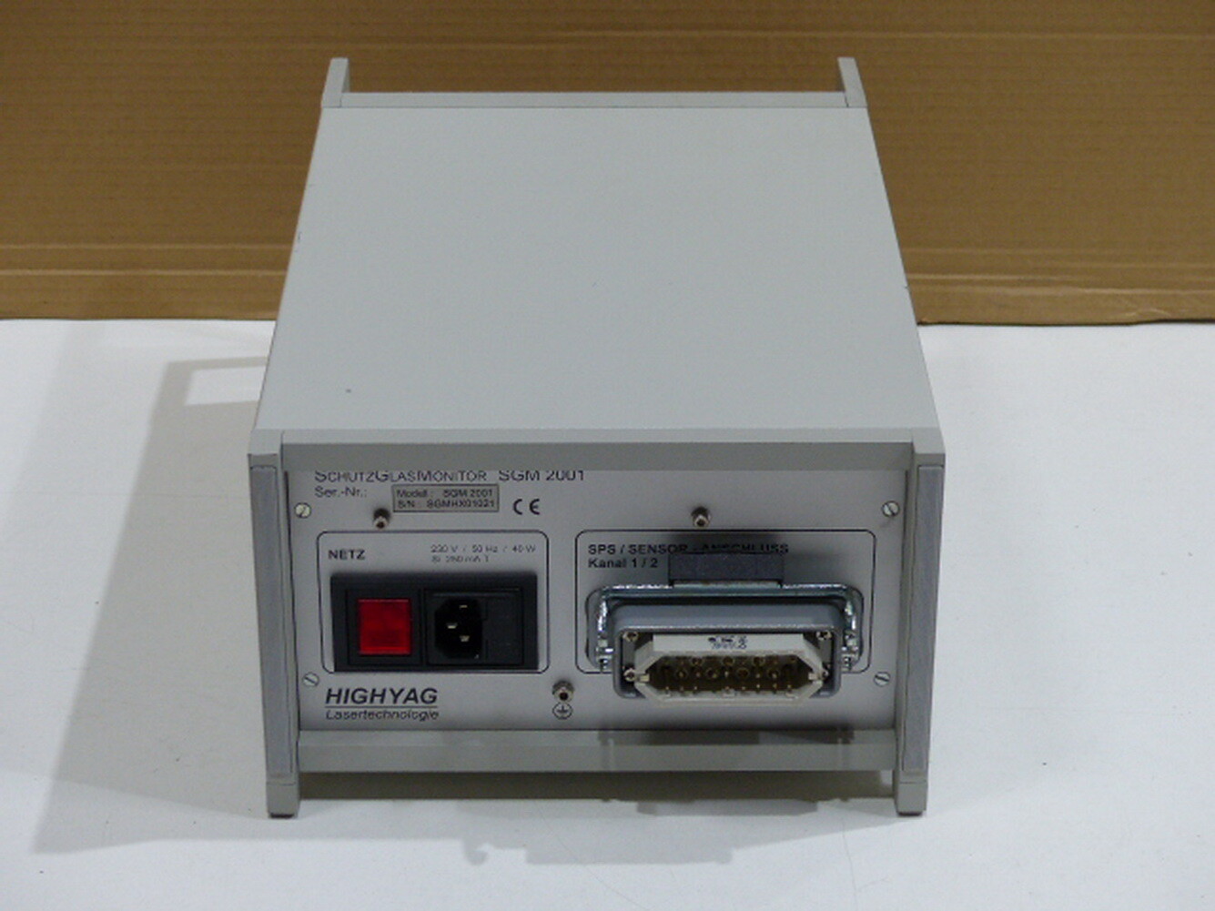 Highyag SGM 2001 Schutz Glas Monitor | eBay