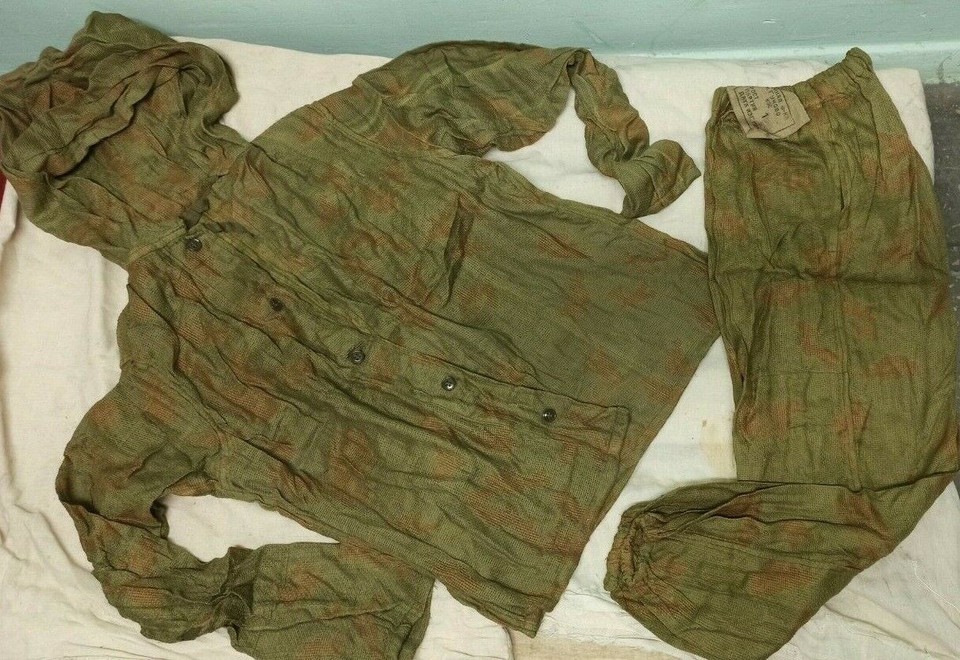 Desert Soviet Russian Army camouflage KZS Berezka Camo Meshy Suit size ...