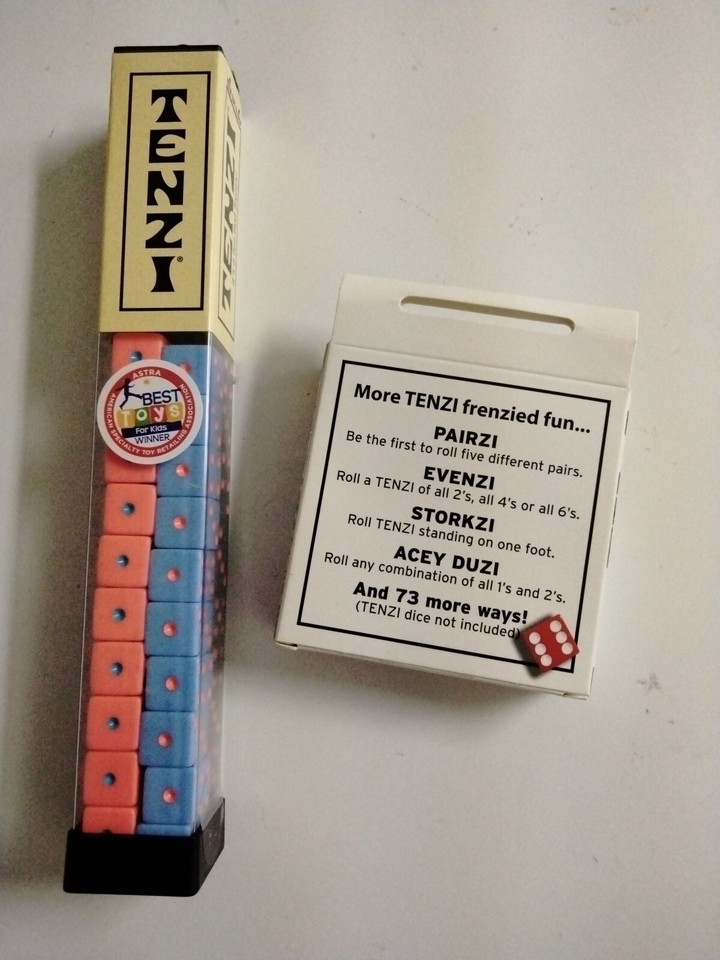 NEW 77 Ways to Play TENZI Dice Game Card Deck PLUS DICE! | eBay