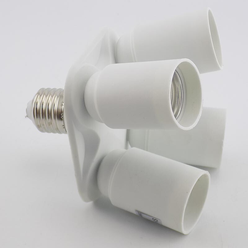3/4 in 1 E27 Base Socket Bulb Adapter Converter Holder Light Lamp ...