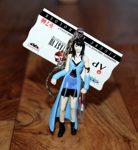 1999 Final Fantasy VIII Figure Keychain Keyholder Banpresto Rinoa ...