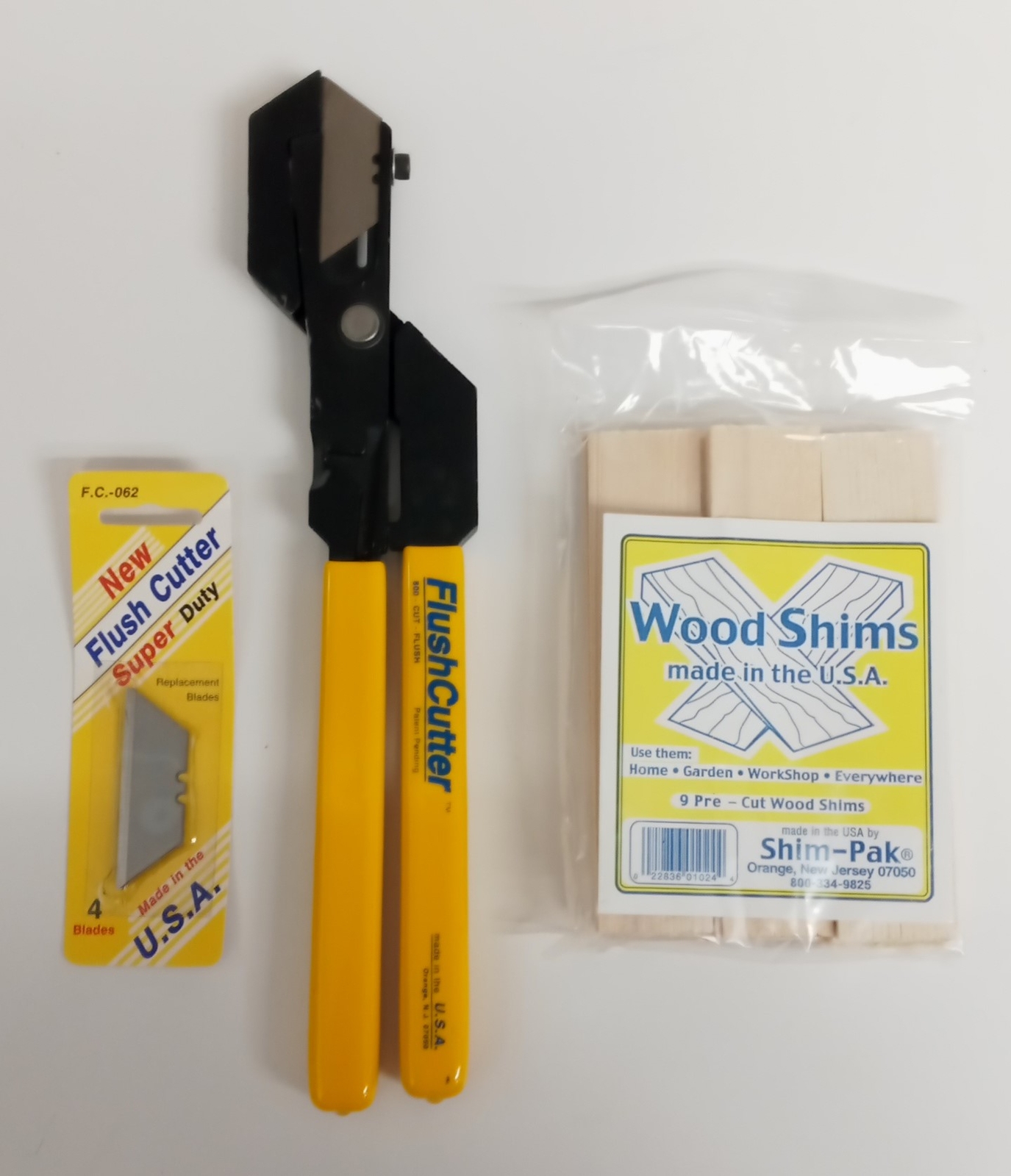 Flush Cutter 06294 Wood Shim Cutter With 9 Shims 01024 & 4 Blades 062 ...