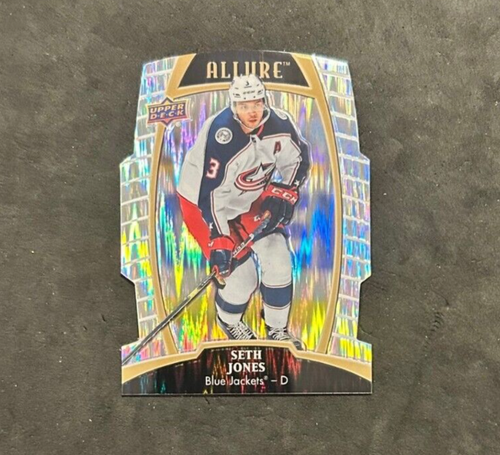 2019-20 Upper Deck Allure Seth Jones #35 Steel #37/50 Columbus Blue ...