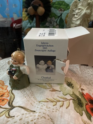 Goebel Annual Bell "Angel - 1995 Green | eBay