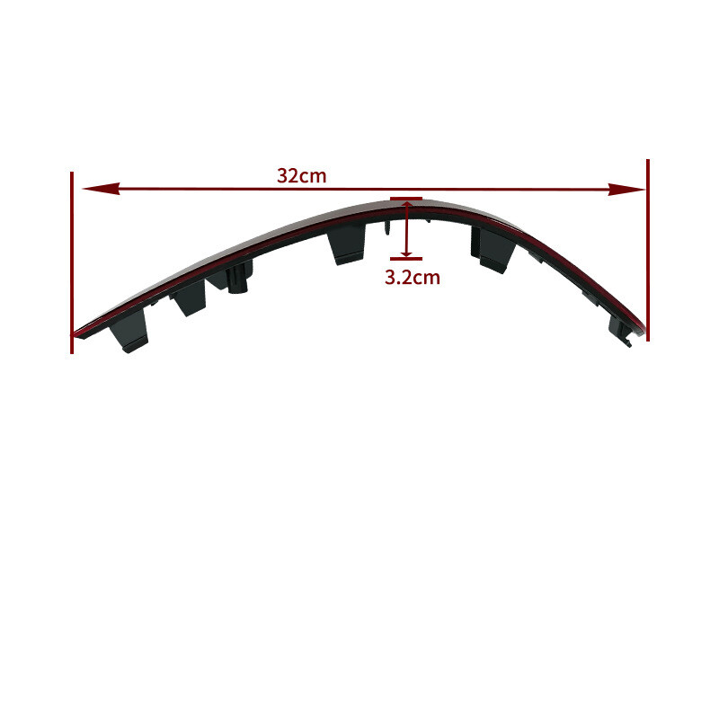 2048200374 204820047 Rear Bumper Reflector For 12-14 Mercedes-Benz GLK ...