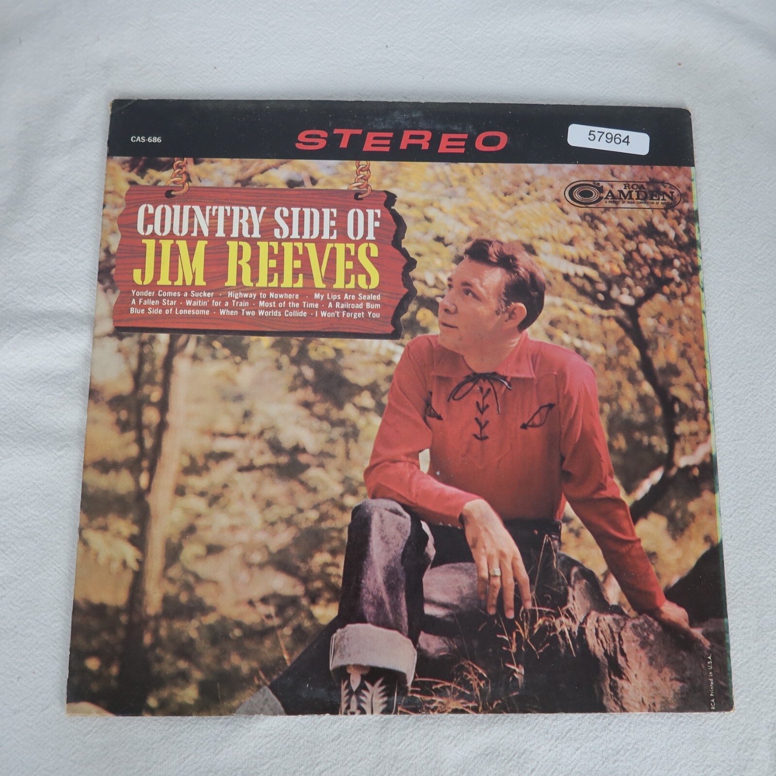 Jim Reeves The Country Side Of Jim Reeves LP Vinyl Record Album | eBay