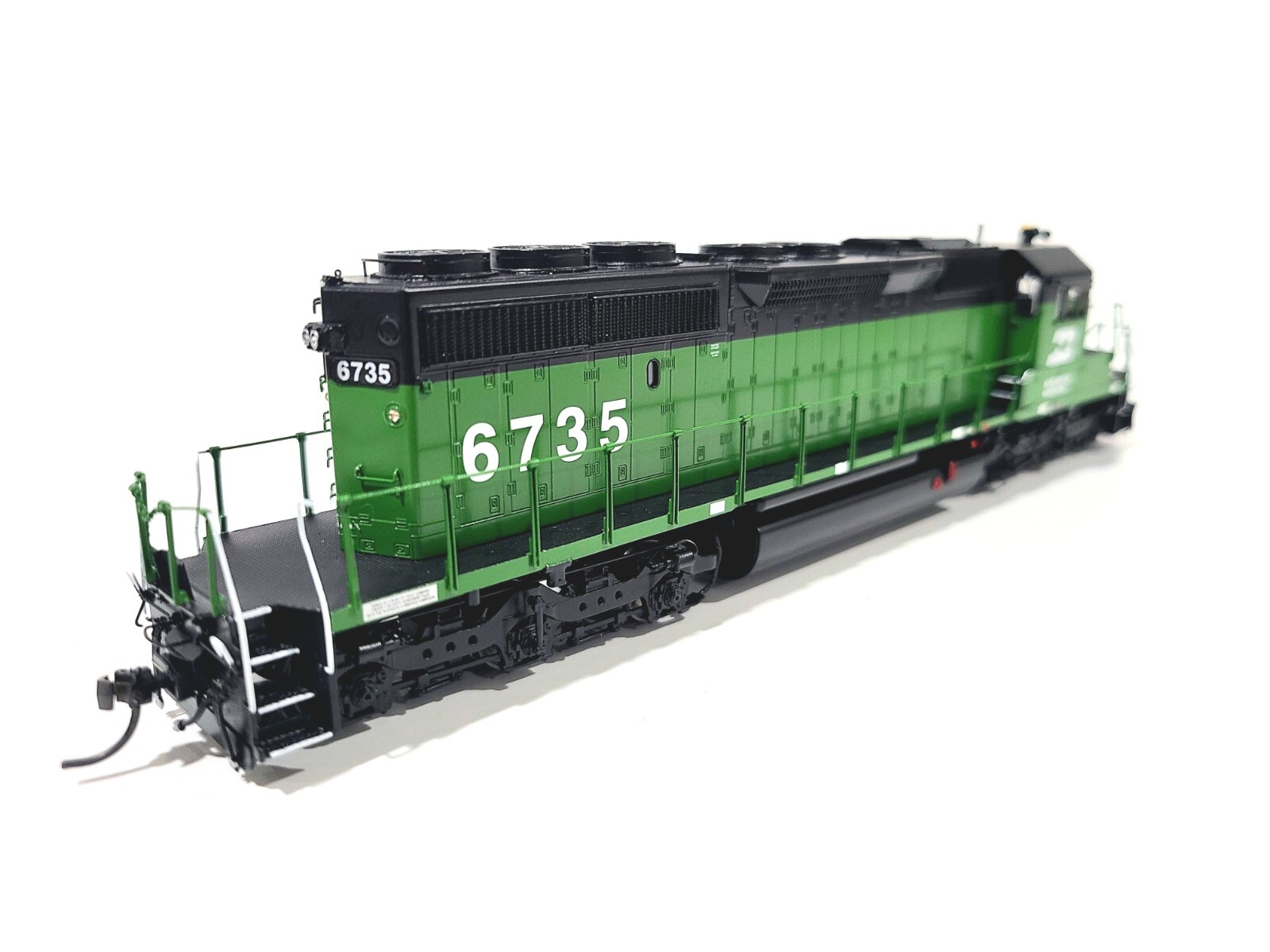 Overland OMI BN EMD SD40-2 Burlington Northern #6735 HO Brass Model ...