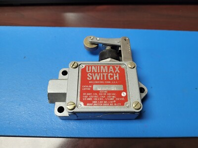 (1 PC) KLBP-RH UNIMAX SWITCH ADJUSTABLE-ROLLER-ARM-ENCLOSED SWITCH | eBay