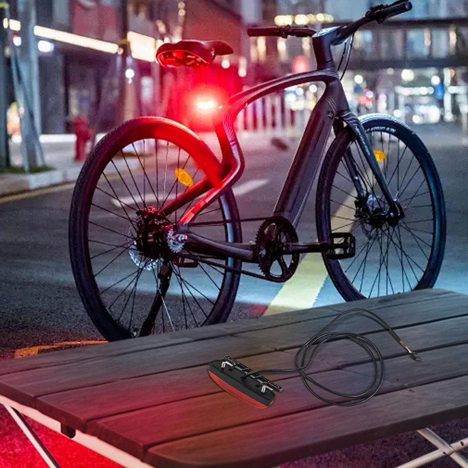 Acrylic Lampshade Electric Bike Brake Light with Enhanced Compatibility | eBay UK
