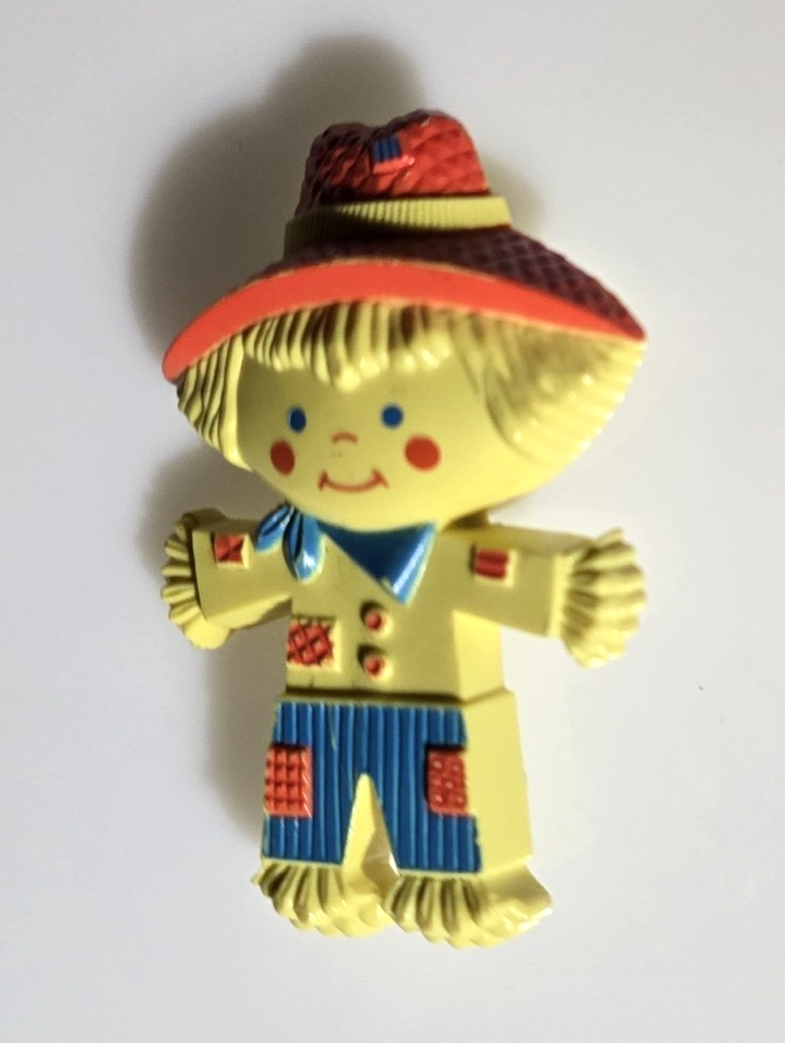 Vtg 1975 Avon Peter Patches Scarecrow Pal Fragrance Glace Pin Brooch ...
