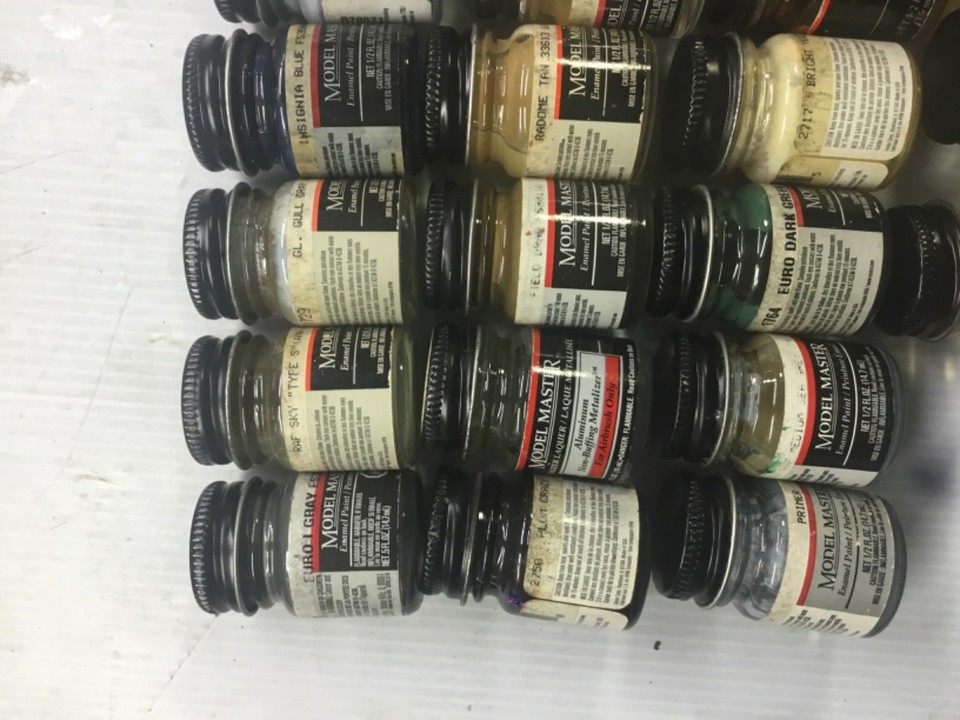 Model Master Enamel Paint L.ot of 28 | eBay