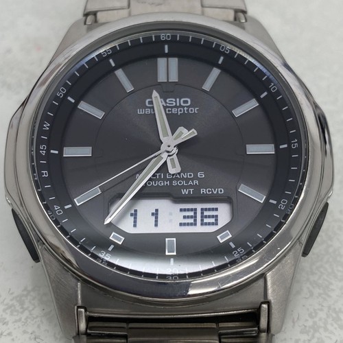 Casio Wave-Ceptor Wva-M630 Digital-Analog Solar Men Wave Cepter Wave ...