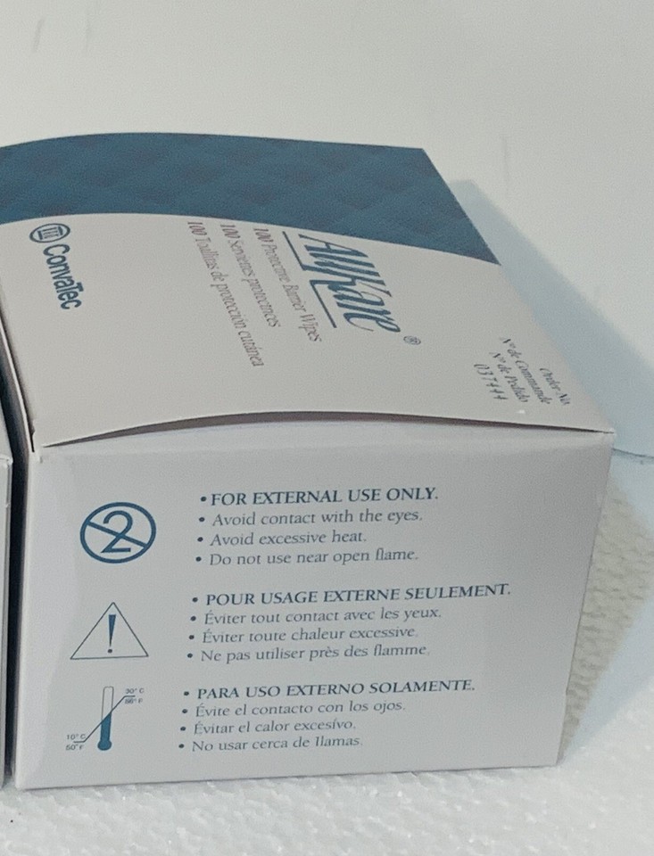 AllKare Convatec Protective Barrier Wipe ~100 WIPES 1BX/100EA | eBay