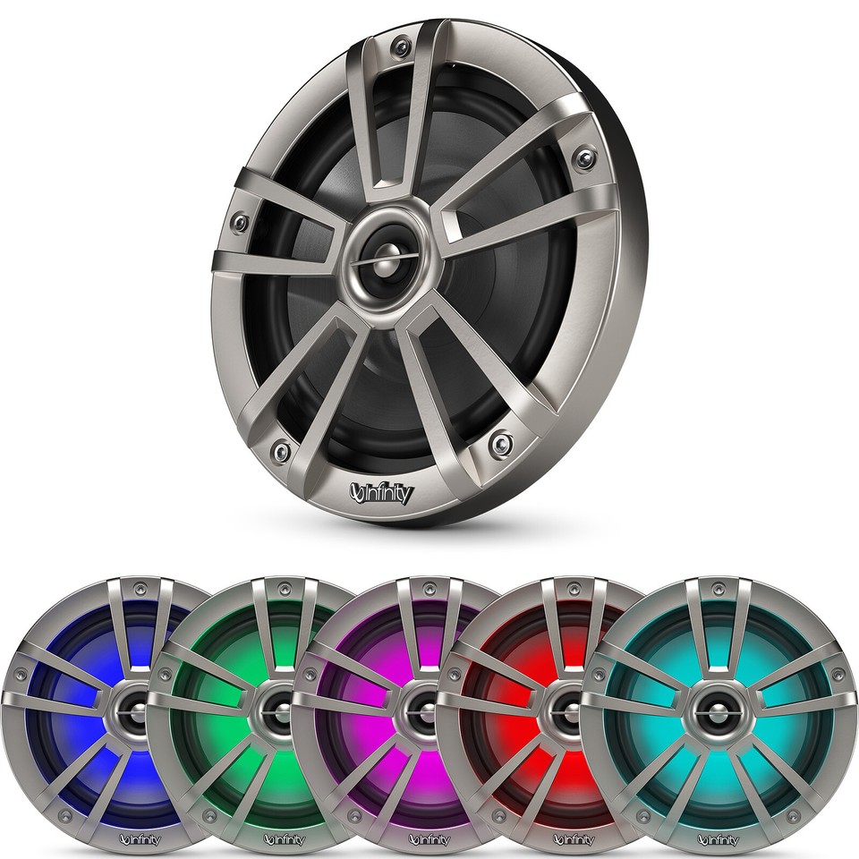 Marine Audio MA112 Receiver, 4x 6.5" 225W Speakers, 4CH Amp, Install ...