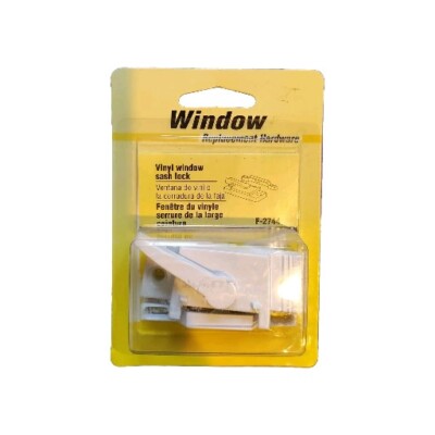 Vinyl Window Sash Lock - White (PLPCI F-2744) | eBay