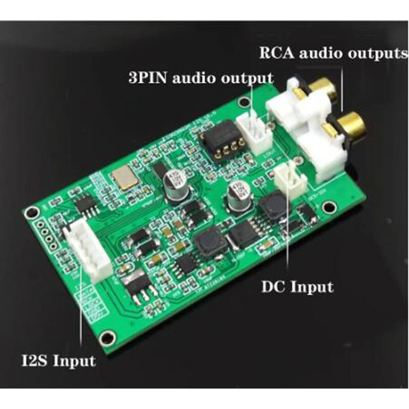 ES9038 I2S Decoder Board DSD512 Upgrade Decoder DAC Bluetooth Device ...