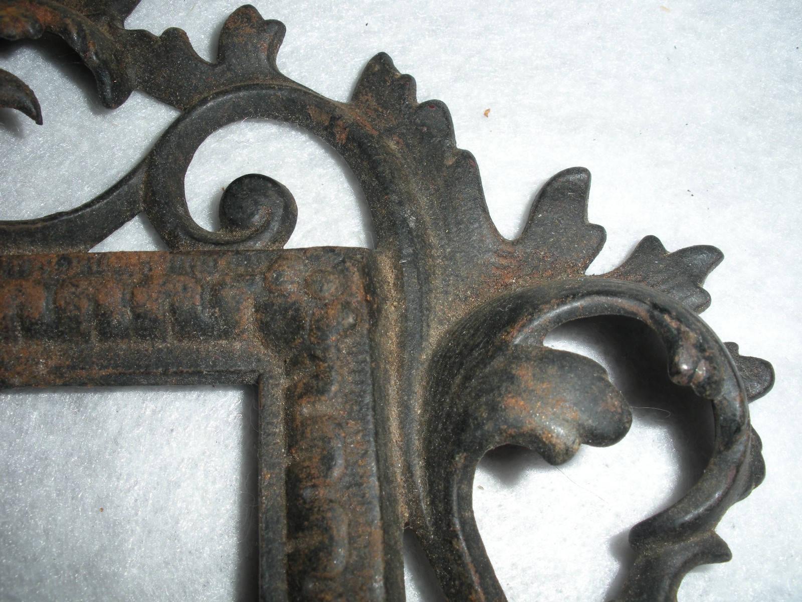 Victorian Cast Iron Picture Frame | eBay UK