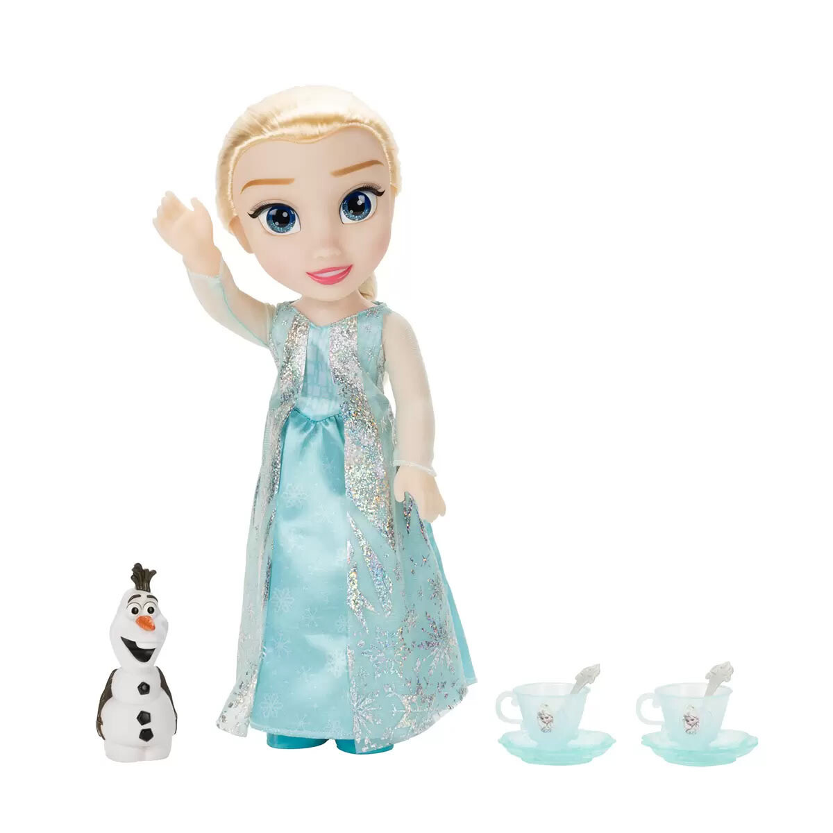 Disney Princess Tea Time Doll Set Anna/Elsa/Belle/Rapunzel/Ariel/Moana ...