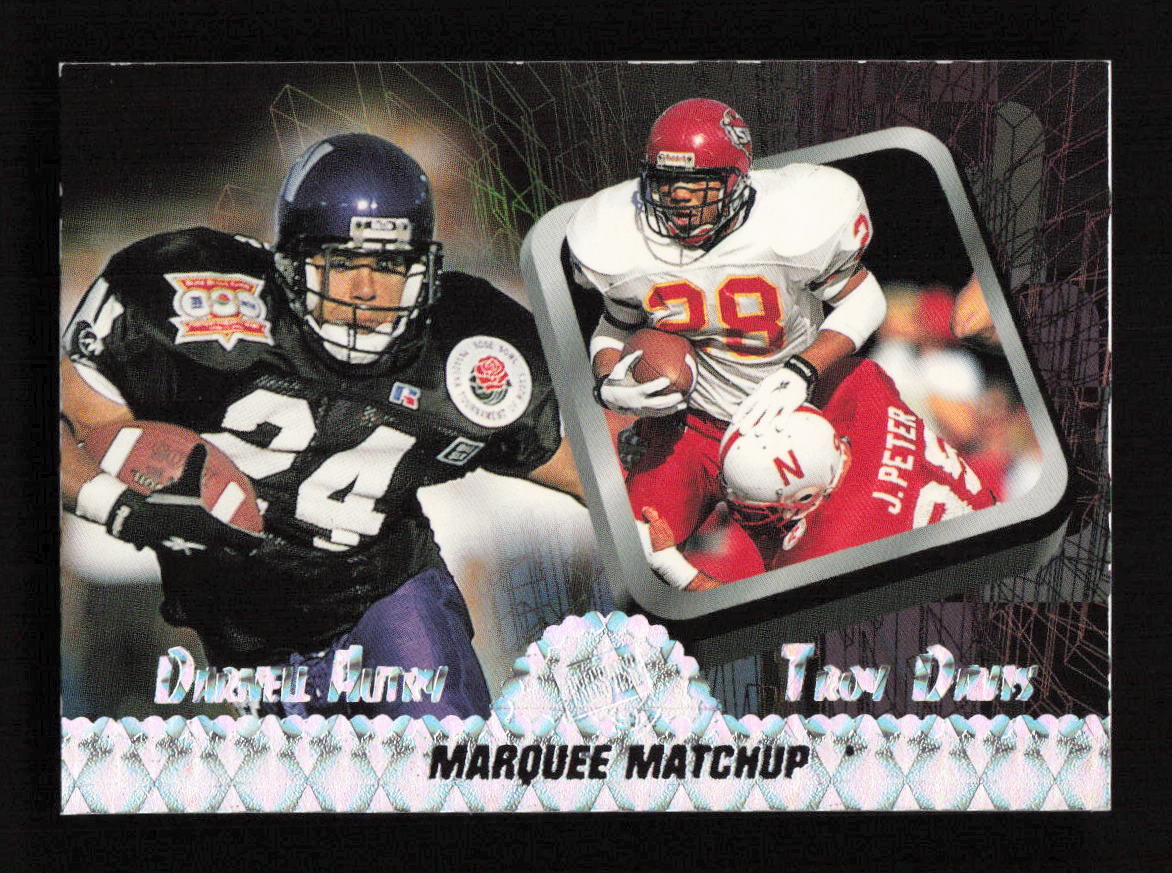 1997 Press Pass Darnell Autry / Troy Davis Marquee Matchups #MM3 | eBay