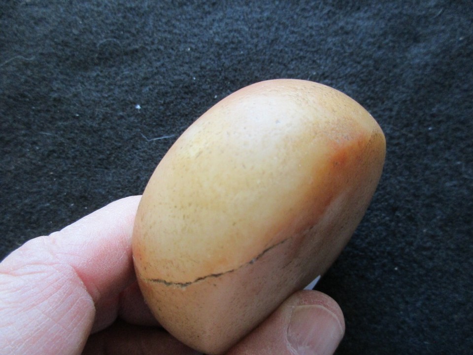 NATIVE AMERICAN DISCOIDAL, RARE QUARTZ TYPE DISCOIDAL ARTIFACT, PE-0324 ...