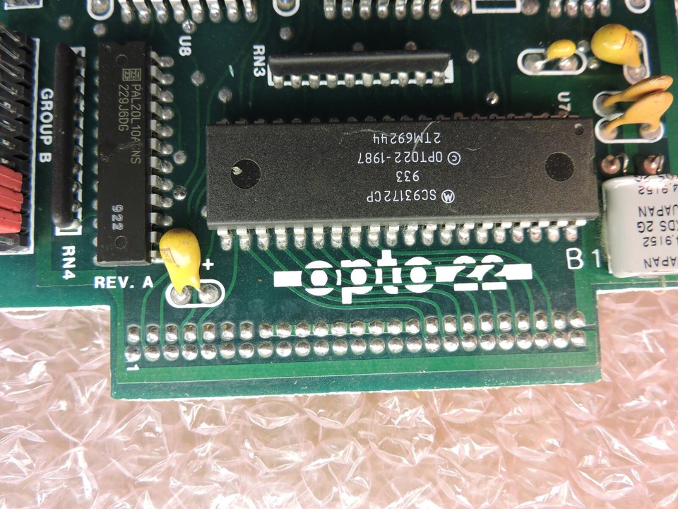 Opto 22 B1 Rev. A 16-Channel Digital Optomux Brain Board for Serial ...