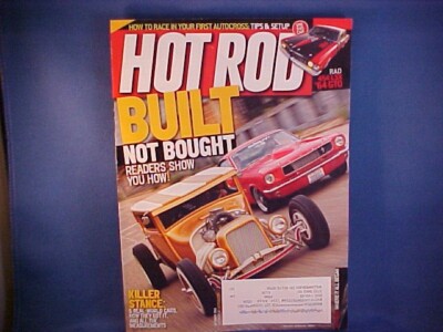 Hot Rod October 2011--How to Autocross, Getting a killer stance, Home ...