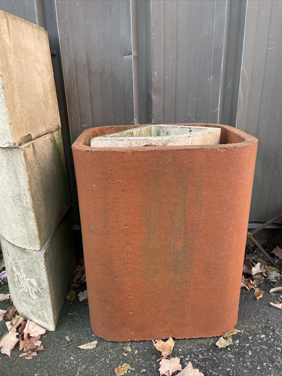 10 X 18 Clay Chimney Liner Tiles How To Incorporate Old Clay Chimney