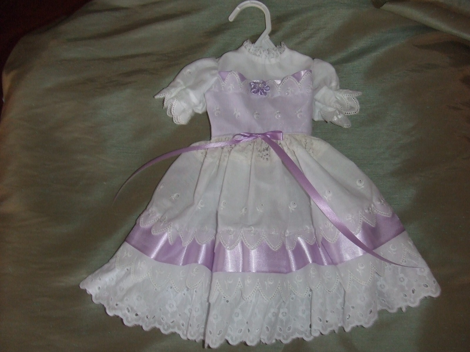 Beautiful Ruffley Dress for 22 24" Doll | eBay