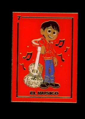 Loungefly El Musico Miguel Coco Loteria Card Mystery Disney Pin 151154 ...