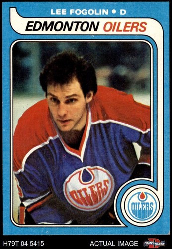 1979 Topps #183 Lee Fogolin Oilers-Hockey 4 - VG/EX | eBay