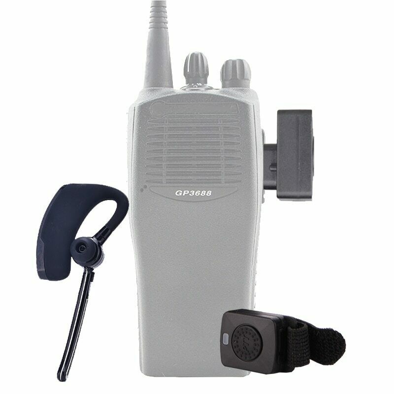 Walkie Talkie Wireless Headset M Plug Bluetooth Two Way Radio For ...