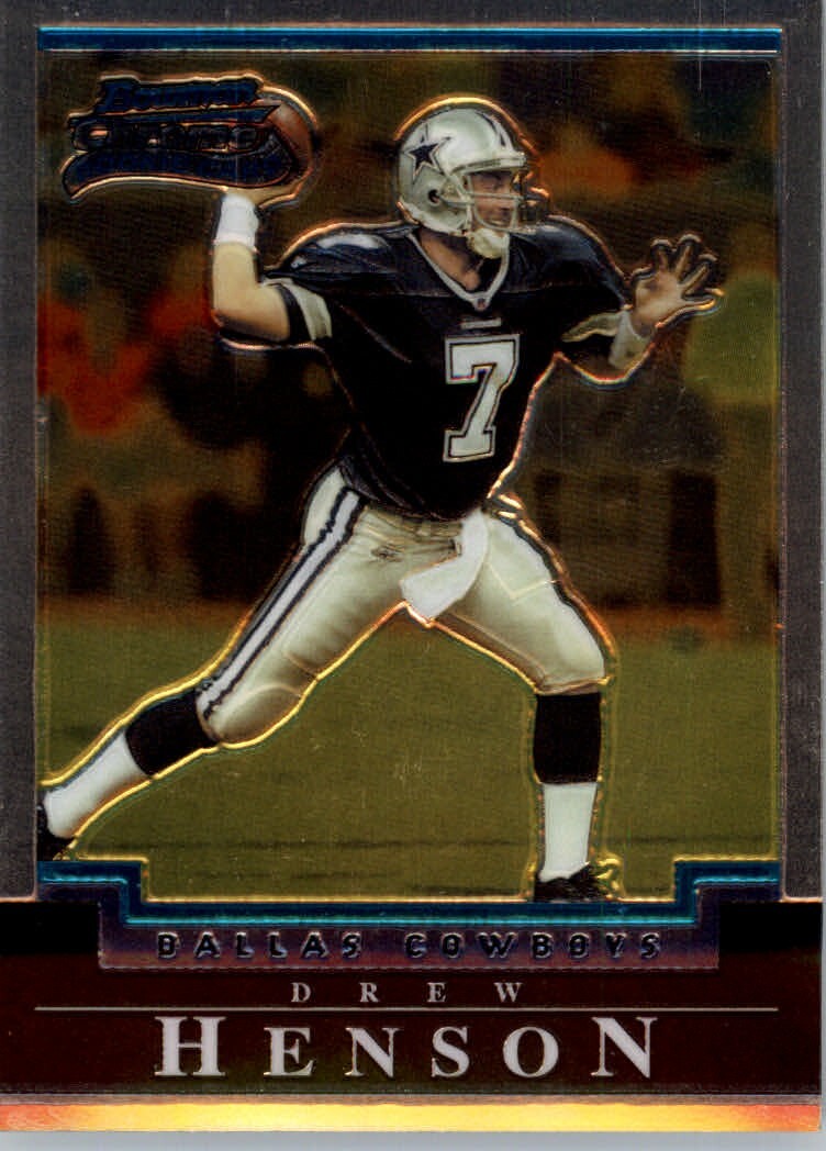 2004 Bowman Chrome Football #145 Drew Henson - Dallas Cowboys | eBay