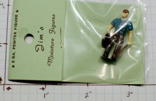 Track Worker Figure, O O27 Gauge, For Lionel Marx Train Layout | eBay