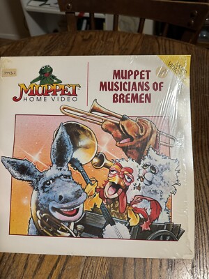 MUPPET MUSICIANS OF BREMEN Laserdisc LD VERY GOOD CONDITION VERY RARE ...