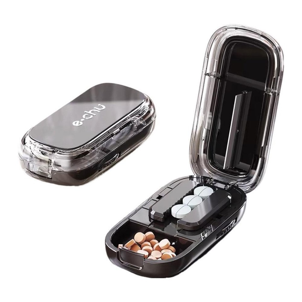 Adjustable Pill Cutter Splitter For Multiple Pills 1/2 1/4 Pill At A ...