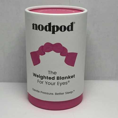 Nodpod The Weighted Blanket For Your Eyes Sleep Mask - Pink NIB Brand ...