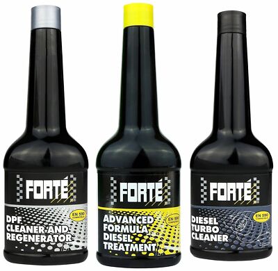 FORTE DIESEL TREATMENT+ TURBO CLEANER+ DPF CLEANER AND REGENERATOR ...