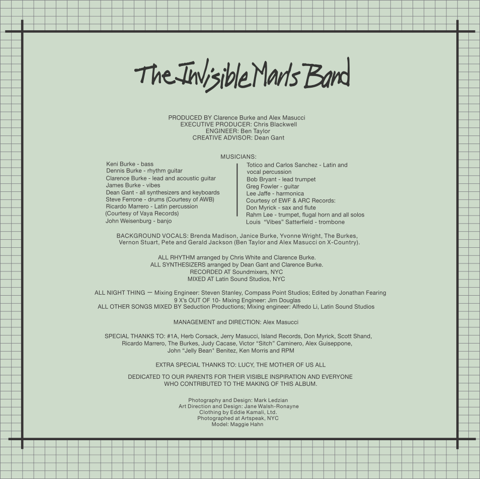 Invisible Man's Band ~ All Night Thing Album Import 24 Bit Remastered ...