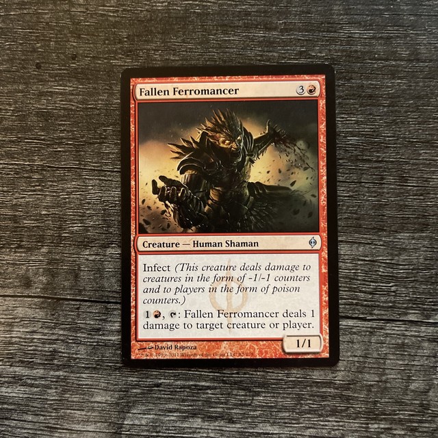 MTG Fallen Ferromancer New Phyrexia 82/175 Regular Uncommon for sale ...