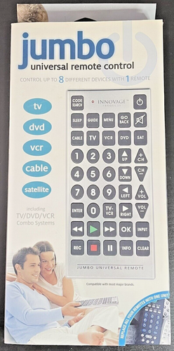 New in Box Jumbo Universal Remote by Innovage Products | eBay