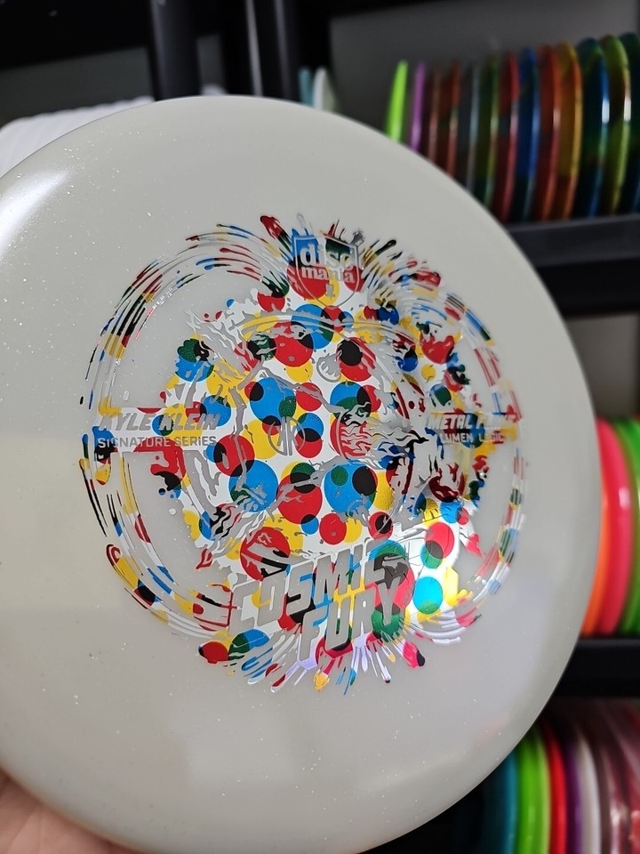 Discmania Neo Mf Lumen Logic 174g #5 Cosmic Fury 2 Kyle Klein Disc Golf ...
