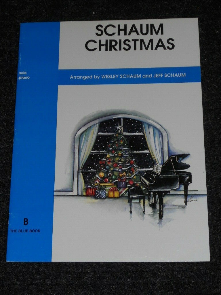Schaum Christmas: B -- The Blue Book by Schaum, Wesley (Paperback) | eBay