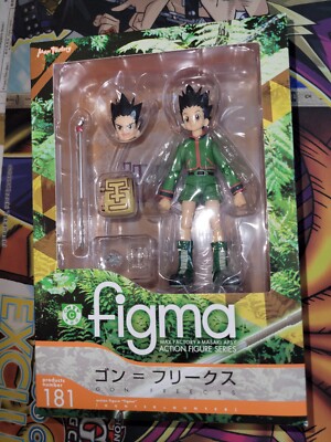 Hunter x Hunter Gon Freecss Action Figma Figure 181 Max Factory | eBay