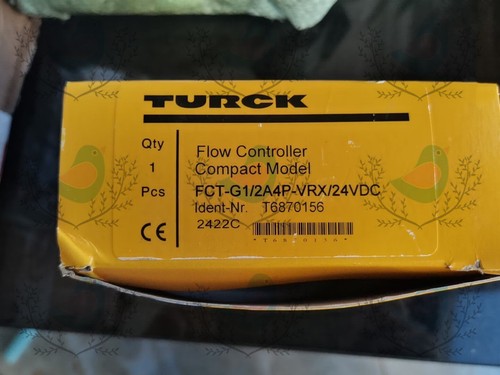 FCT-G1/2A4P-VRX/24VDC TURCK Flow Switch Brand New Fast Shipping | eBay