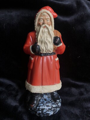 Antique Vintage German Santa Claus Candy Box, Candy Container ...