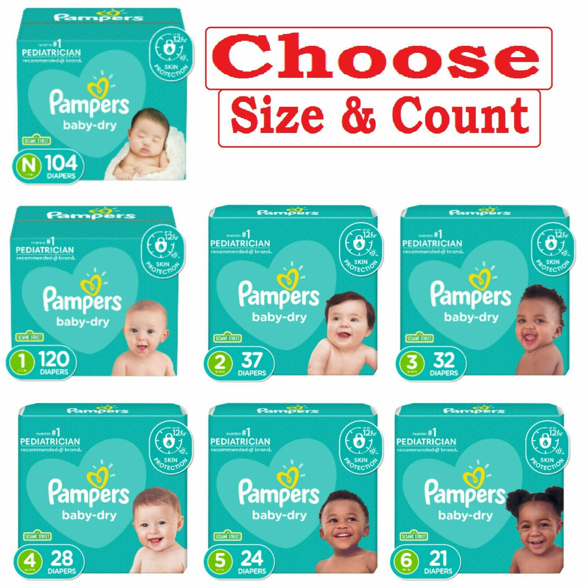 Pampers Disposable Diapers