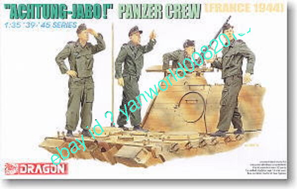 DRAGON 6191 1/35 "Achtung-Jabo!" Panzer Crew (France 1944) model | eBay